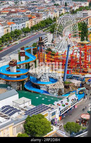 amusement park Prater Vienna Stock Photo - Alamy
