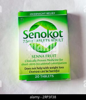 Box Of Senokot Senna Tablets Stock Photo - Alamy