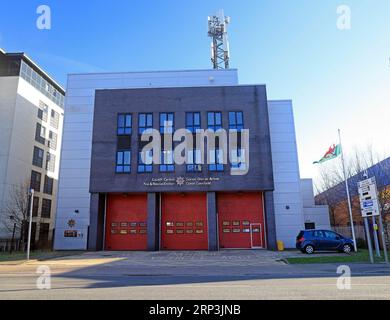 Cardiff Central Fire Station. 2023 Stock Photo - Alamy