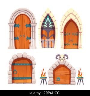 steel door hinge cartoon vector illustration Stock Vector Image & Art ...