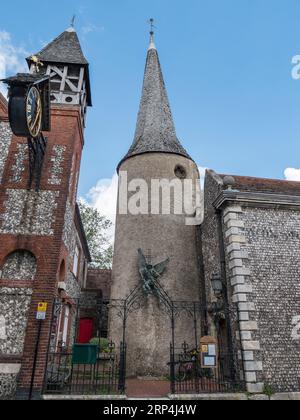 Historic english town, Lewes east sussex Stock Photo - Alamy