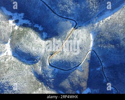 Snow scenery in Baokang County, Xiangyang City, central China's Hubei ...