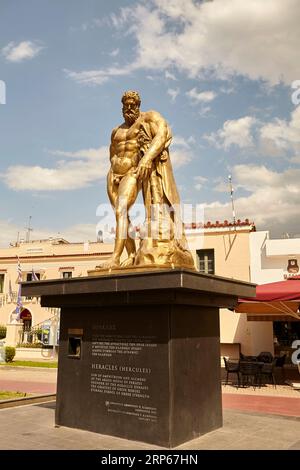 Hercules Statue at the city of Argos Stock Photo - Alamy