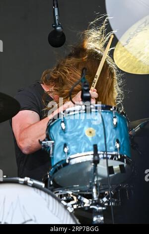 Razorlight performing at Trentham Live 2023 Stock Photo - Alamy