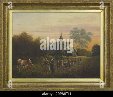 George Sherriff - Untitled (Procession with Rev Richard Taylor, Hoani ...