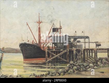 George Sherriff - Rata Ship on the Whanganui River Stock Photo - Alamy