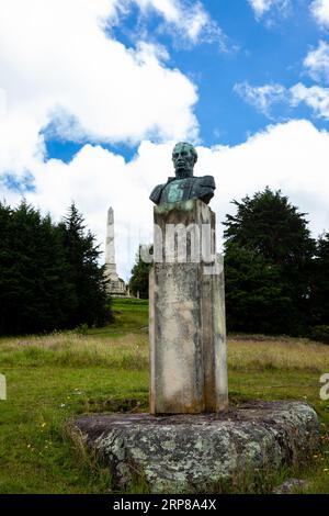VENTAQUEMADA, COLOMBIA - AUGUST 2023. Monument to General Francisco de ...