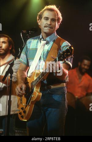 Jimmy Buffett in concert in 1984 Credit: Jeffrey Mayer / Rock Negatives ...
