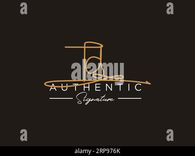 TD Signature Logo Template Vector Stock Vector Image & Art - Alamy
