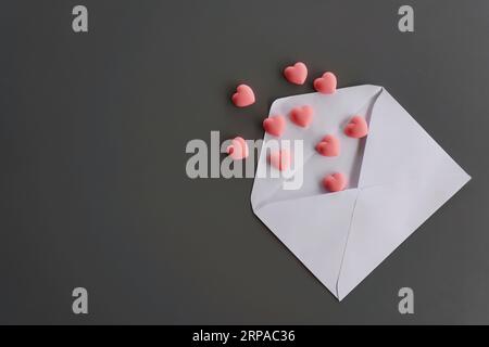 love shape text letter Stock Photo - Alamy