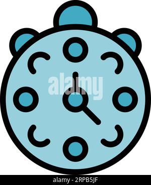 Gamer clock icon outline vector. Online game. Pc console Stock Vector ...