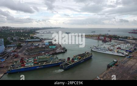 (190702) -- HAIKOU, July 2, 2019 -- Photo taken on July 2, 2019 shows ...