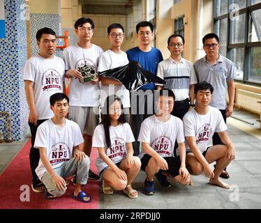 (190806) -- XI AN, Aug. 6, 2019 -- Photo taken on Aug. 3, 2019 shows ...