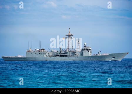 Spanish frigate Santa Maria (F 81) 051022 Stock Photo - Alamy