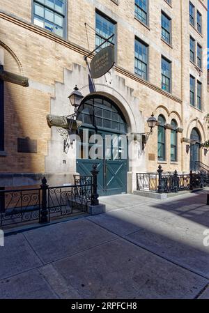 Upper West Side: Landmark Claremont Stables, a former riding academy ...
