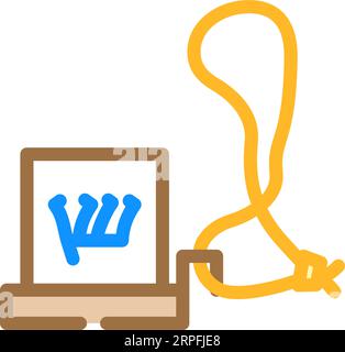 tefillin phylacteries color icon vector illustration Stock Vector Image ...