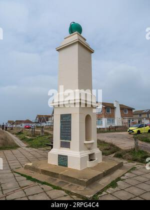 The Meridian Monument, Peacehaven, East Sussex Stock Photo - Alamy