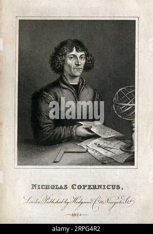 Copernicus' heliocentric model of the Universe, 1543. Artist: Unknown ...