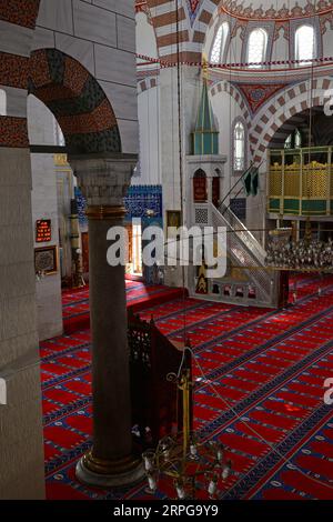 The Atik Valide Mosque, built by Mimar Sinan in 1583 by the wife of the ...