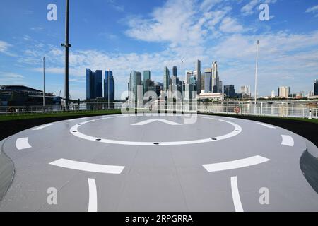 Volocopter, the pioneer of urban air mobility (UAM), shows a full-scale ...