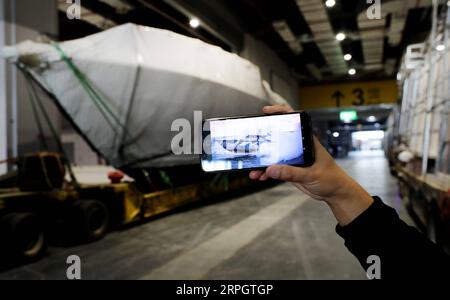 191022 -- SHANGHAI, Oct. 22, 2019 -- An FSD 195 fast patrol vessel ...