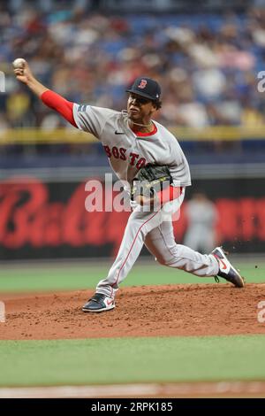 Boston Red Sox pitcher Brayan Bello during a baseball game against the ...