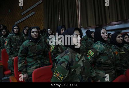 200105 -- KABUL, Jan. 5, 2020 -- Afghan army soldiers take part in ...