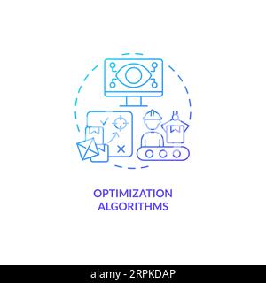 2D optimization algorithms line icon concept Stock Vector Image & Art ...