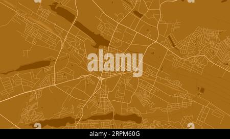 Map of Khmelnytskyi city, Ukraine. Urban black and white poster. Road ...