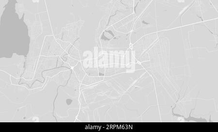 Background Kryvyi Rih map, Ukraine, orange city poster. Vector map with ...