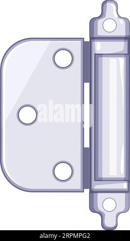 detail door hinge cartoon vector illustration Stock Vector Image & Art ...