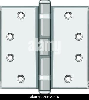 tool door hinge cartoon vector illustration Stock Vector Image & Art ...