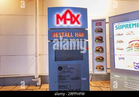 Signs and symbols, Max hamburger restaurant, robbery stop sign ...
