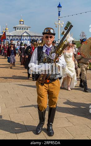 Steampunks descend on Eastbourne for the Eastbourne Steampunk Festival ...
