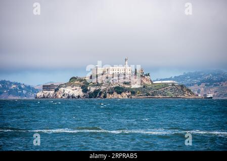 Lanscape photograph of Alcatraz Island Stock Photo - Alamy