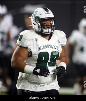 August 26, 2023 - Hawaii Rainbow Warriors running back Landon Sims #30 ...