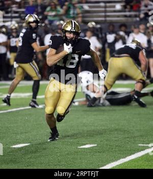 August 26, 2023 - Vanderbilt Commodores quarterback AJ Swann #5 passes ...