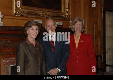 University of Denver Chancellor Emeritus Daniel Ritchie, Nancy Anschutz ...