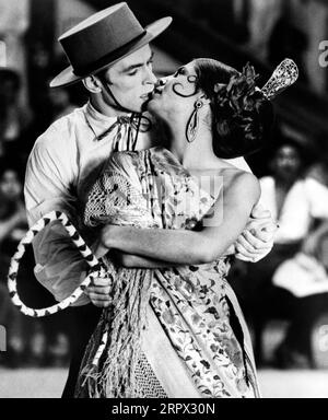 Rudolf Nureyev, Christine Carlson, on-set of the film, "Valentino ...