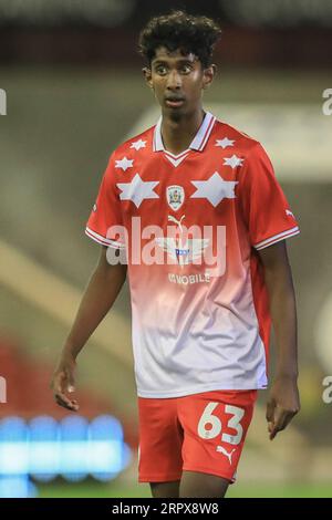 Vimal Yoganathan #63 of Barnsley during the Bristol Street Motors ...