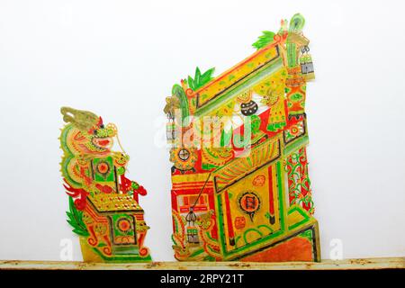shadow play props on white background in a shop, China Stock Photo - Alamy