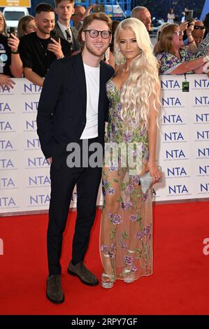 London, UK. Jamie Borthwick at the National Television Awards at the O2 ...
