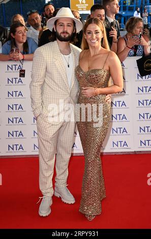 Alex Murphy arriving for the National Television Awards at the O2 Arena ...