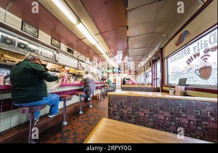 Charlie's Diner West Springfield, Massachusetts, USA Stock Photo - Alamy