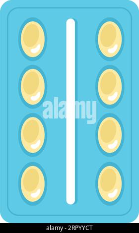 birth control pills package icon Stock Vector Image & Art - Alamy