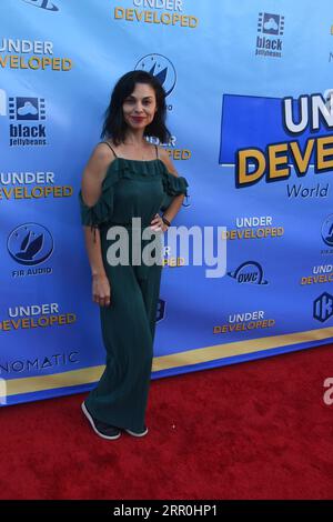 Tania Verafield attends the premiere of "Underdeveloped" on Tuesday ...