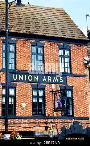 The Union Arms, High Street, Yarm on Tees, North Riding Yorkshire ...