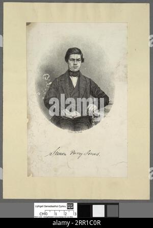 Simon Parry Jones 19th century by John Lavars Stock Photo - Alamy