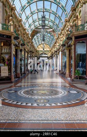 County Arcade in Leeds, completed 1904. Inspired by the Galleria in ...