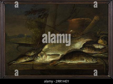 Visstilleven by Pieter de Putter Stock Photo - Alamy